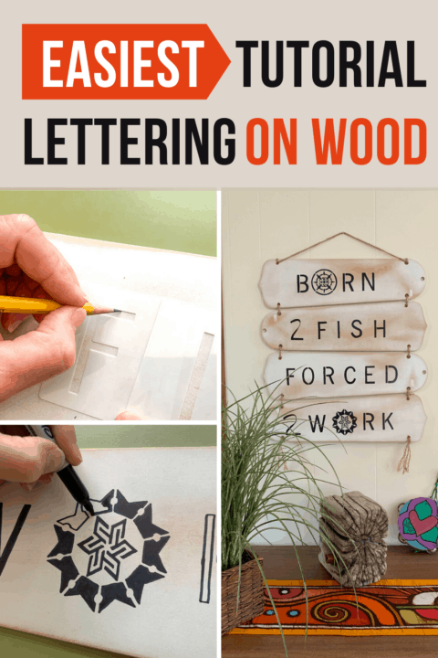 How to paint perfect lettering with one easy trick - Learn to create ...