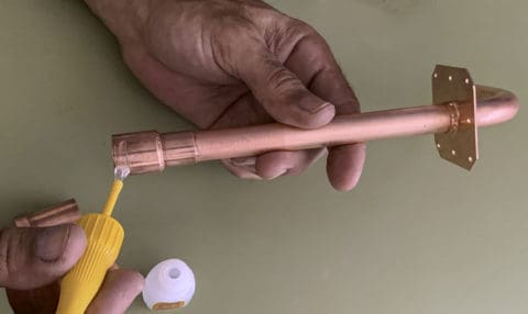 How to make a lamp with copper pipes - Learn to create beautiful things